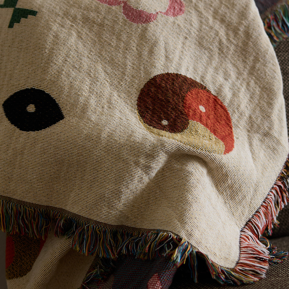 Tapestry Ov Life - Woven Blanket – WeComeInPeace